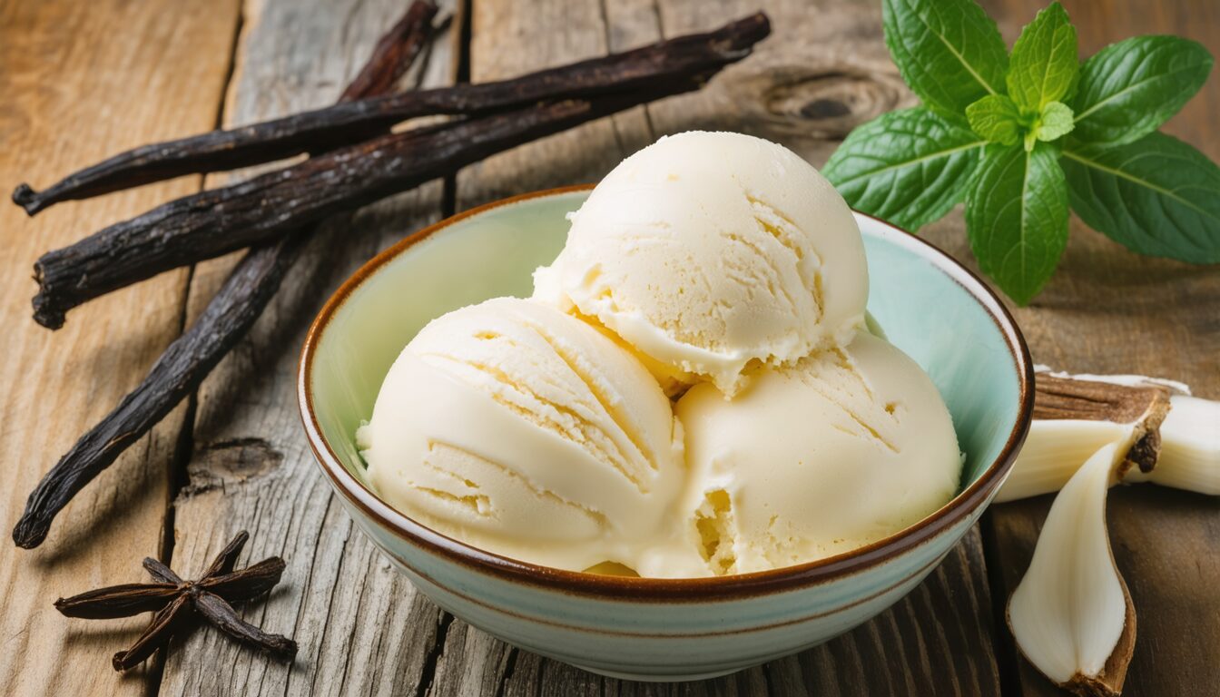 Glace Vanille Sans Oeuf