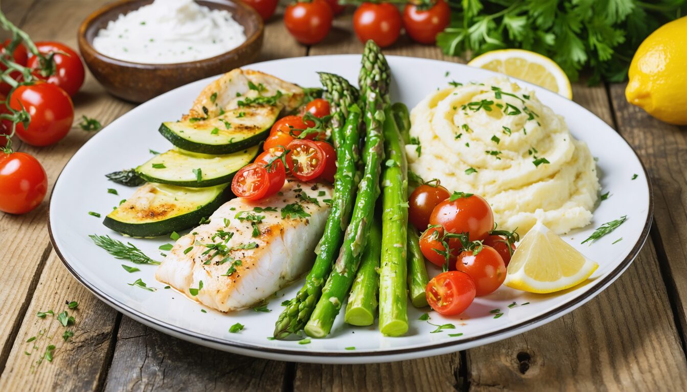 Les meilleurs légumes à accompagner avec du poisson blanc